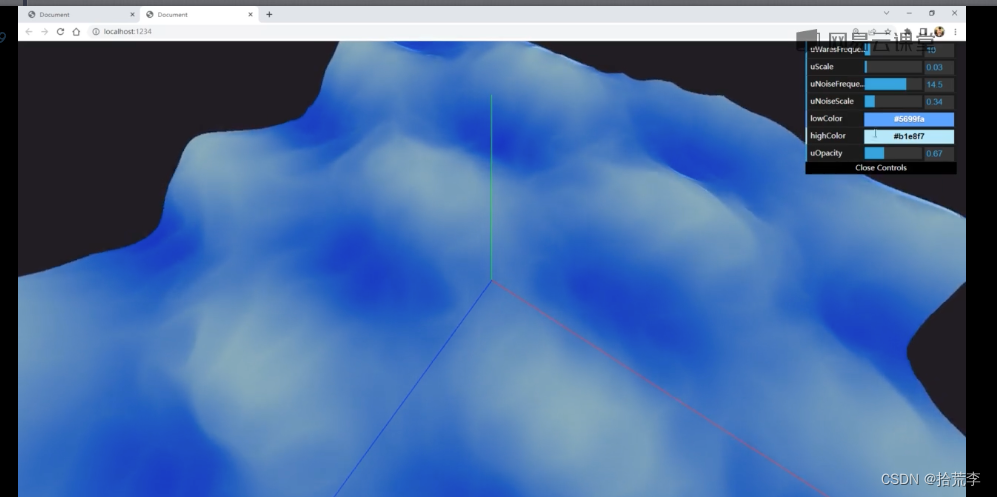 threejs(12)-着色器打造烟雾水云效果_three.js模拟烟雾-CSDN博客