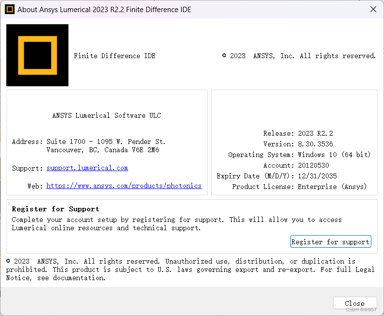 Lumerical FDTD 2023 R2.3安装_lumerical 2023 r2-CSDN博客