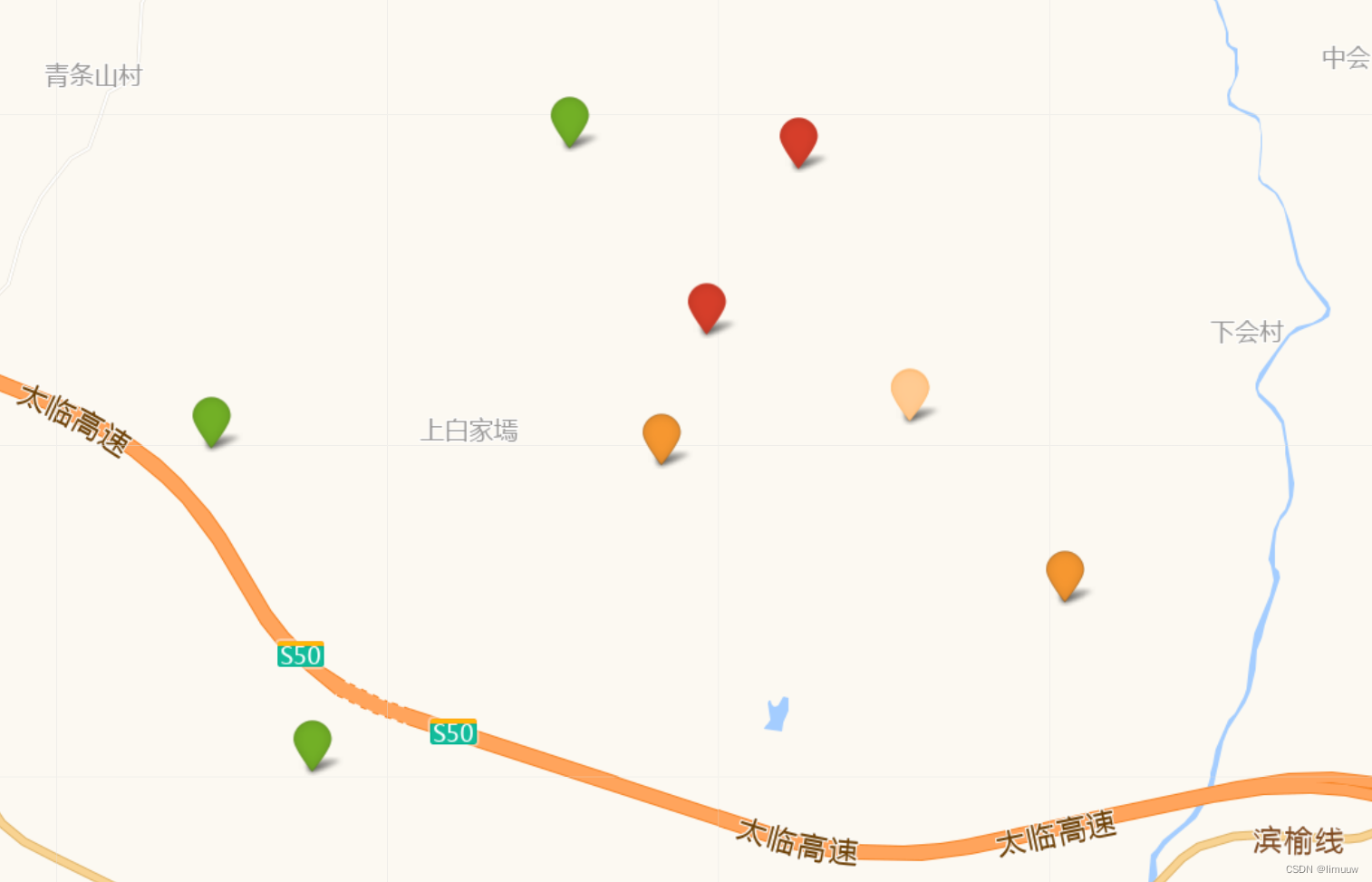 Python有关folium库在地图上批量标记地点的示例（基于高德地图）python地图打点 Csdn博客 