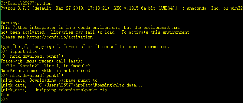 Python Textblobntlk语料包下载textblobexceptionsmissingcorpuserror Looks 