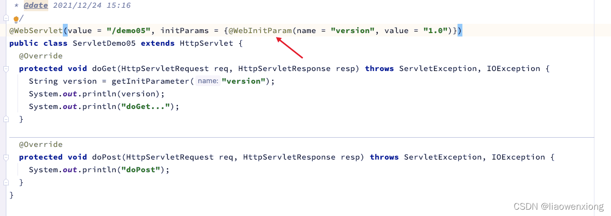 Servlet配置初始化参数/配置参数_编写一个servlet,,初始值设置为30000并在servlet初始化参数中配置-CSDN博客