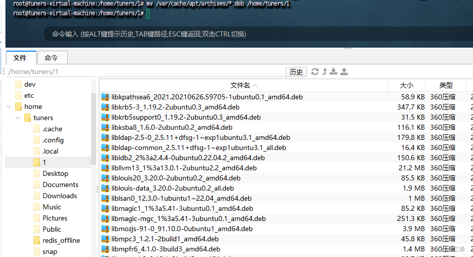 ubuntu22.04系统离线下载程序和依赖，并拷贝到指定路径下_ubuntu22.04下载软件及其依赖包-CSDN博客