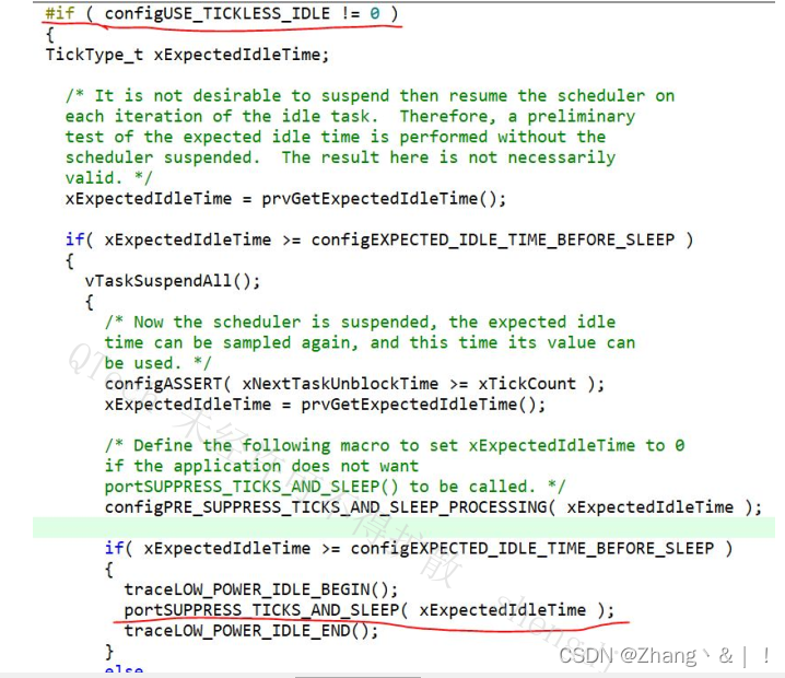 FreeRTOS（独立看门狗监测任务执行与低功耗Tickless模式）_freertos 看门狗-CSDN博客