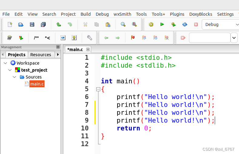 Linux中codeblocks如何调试c/c++程序_linux code::blocks c语言开发调试-CSDN博客