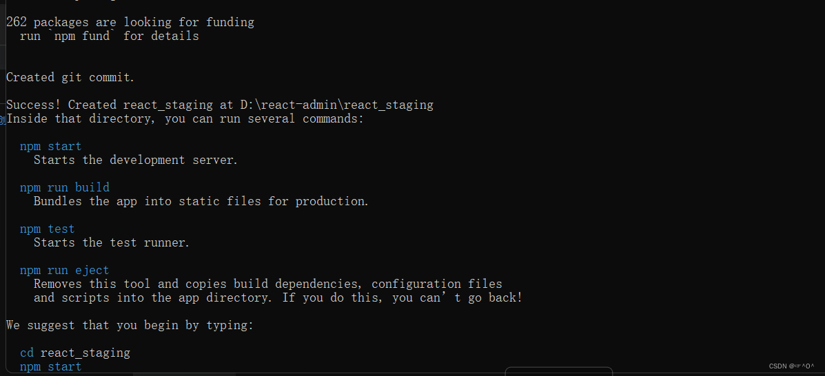 React脚手架创建以及基本使用_react创建脚手架-CSDN博客
