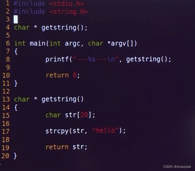 Linux C语言进阶-D14指针函数_d14.c-CSDN博客