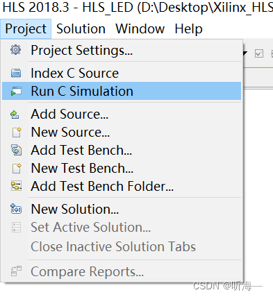 【FPGA】HLS入门实践_hls fpga-CSDN博客