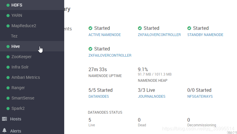 【Ambari】 NameNode HA 回滚操作_ambari namenode-CSDN博客