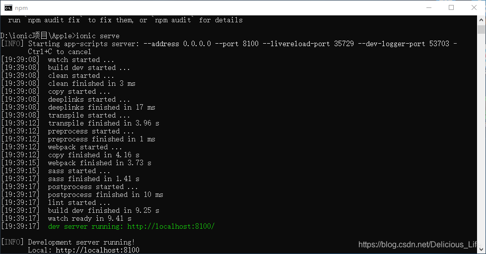 ionic新建项目失败：node-sass/node scripts-CSDN博客