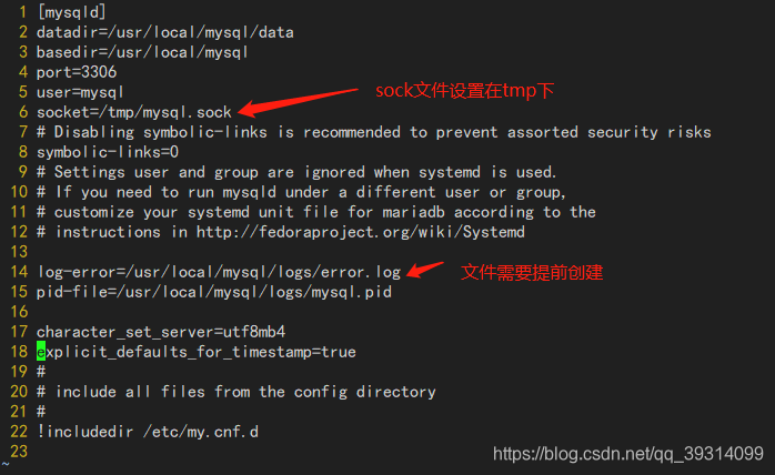 linux下安装mysql 5.7_cannot through .sock-CSDN博客