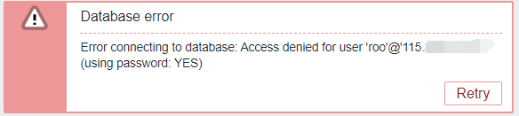 Zabbix Database error_database error connection refused-CSDN博客