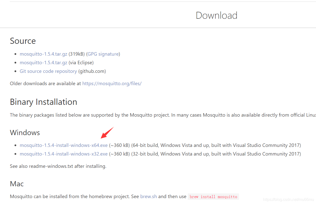 mosquitto安装测试（windows10 64bit）_mosquitto 64-CSDN博客