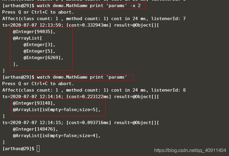Arthas的watch命令_arthas watch 条件-CSDN博客
