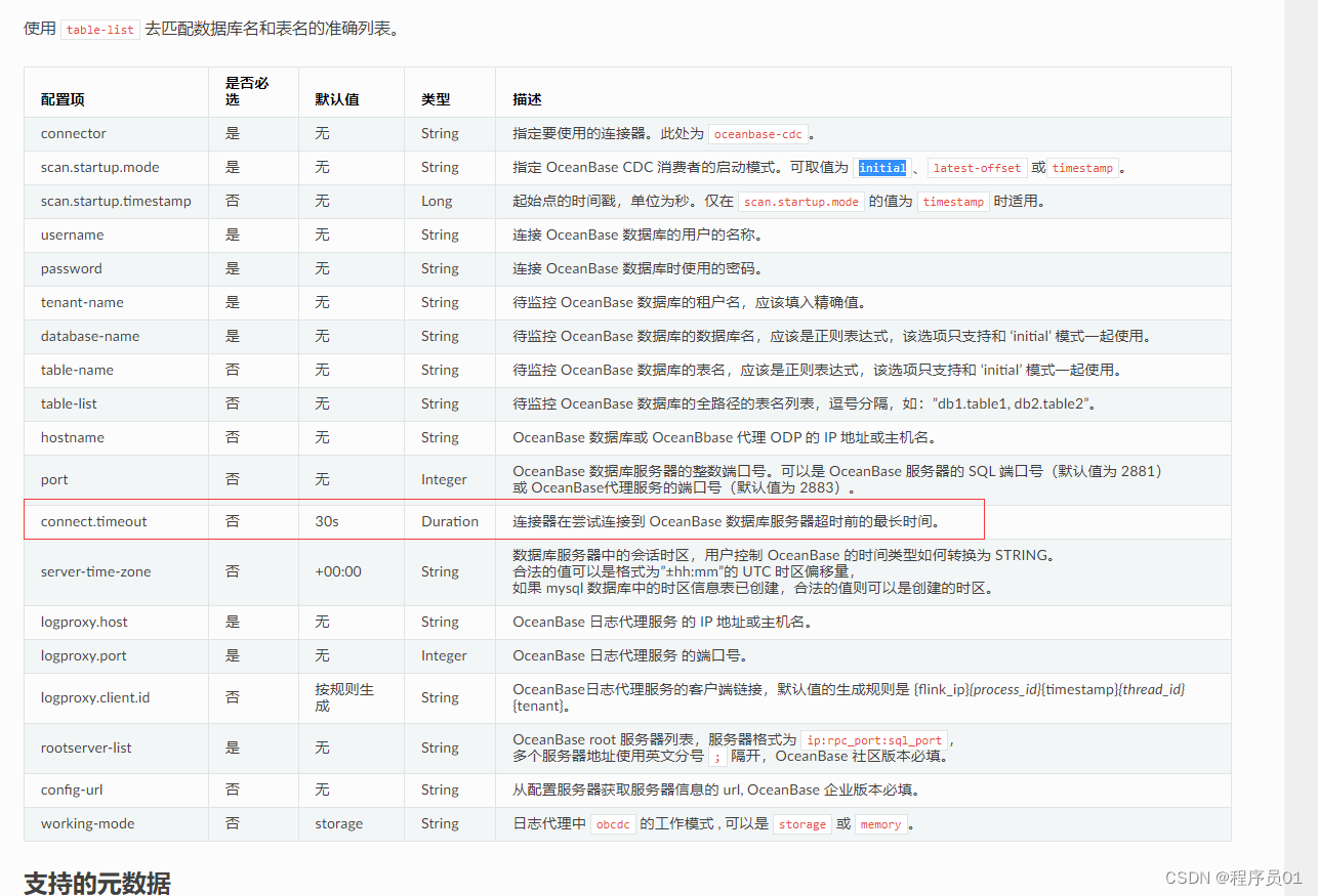 OceanBase-CDC 2.3版本采集百万级表出现 Timeout to receive messages in RecordListener-CSDN博客