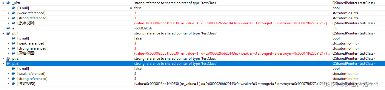 Qt智能指针 QSharedPointer_qsharepointer-CSDN博客