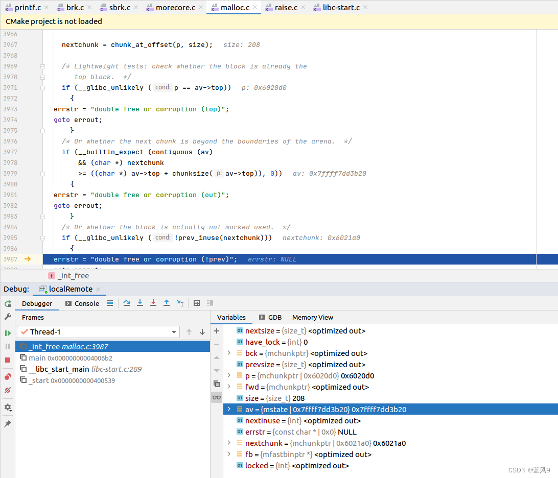 17 malloc 虚拟内存分配的调试(2)_void *p2 = malloc(n);-CSDN博客