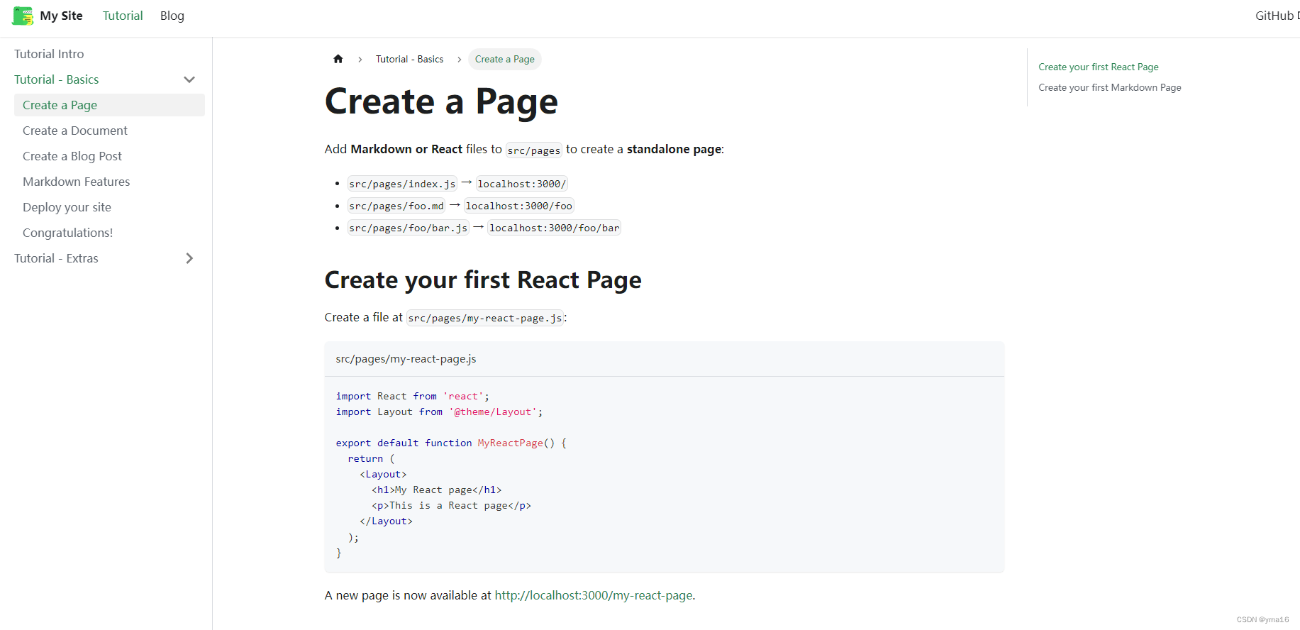 Docusaurus框架——快速搭建markdown文档站点介绍sora-CSDN博客