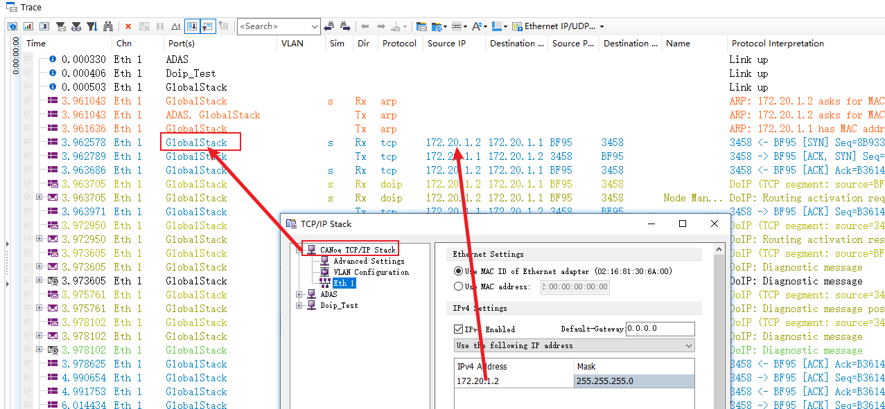 基于CANoe从零创建以太网诊断工程（3）—— Port Configuration 选项_canoe port configuration ...