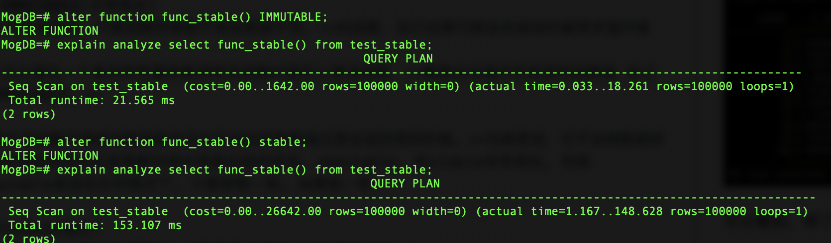 【MogDB/openGauss的三种函数稳定性关键字】_oracle deterministic-CSDN博客