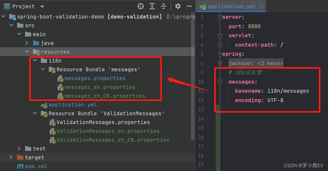 Spring Boot Validation提示信息国际化配置_springboot validation+messagesource-CSDN博客