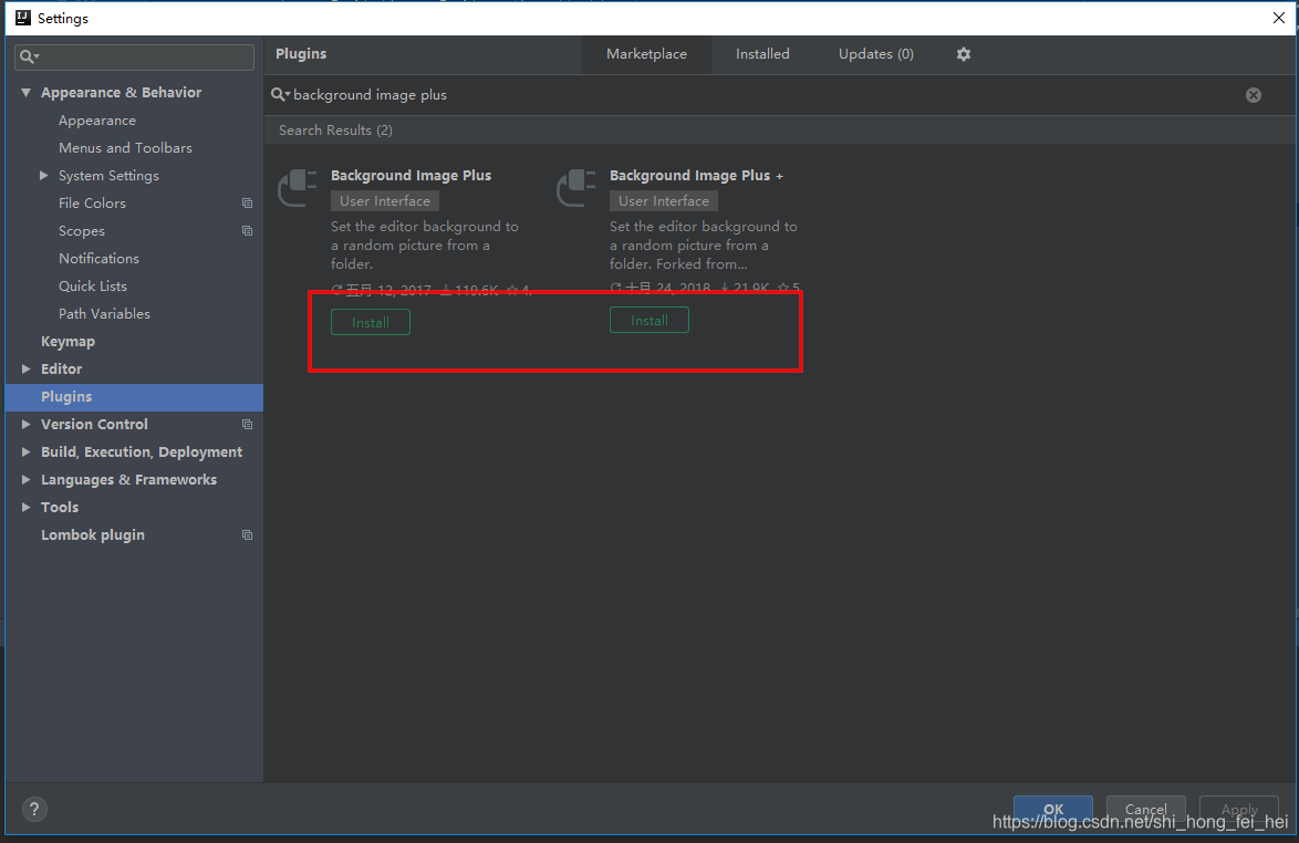 IDEA设置酷炫界面透明度-Background Image Plus插件_idea菜单栏透明-CSDN博客
