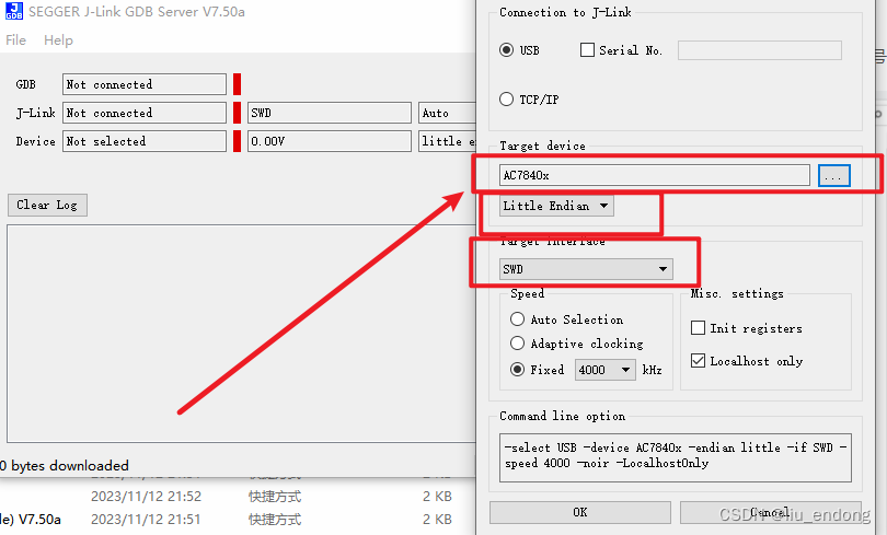 杰发科技AC7840——在Eclipse环境下使用Jlink调试_eclipse jlink-CSDN博客