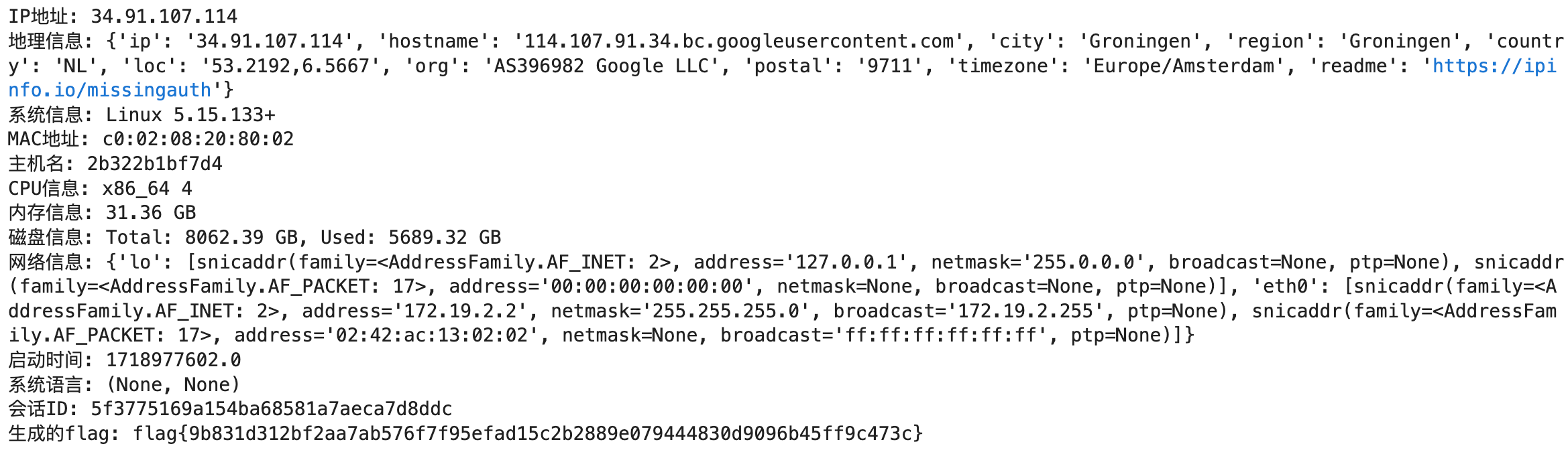 CTF-dynamic flag的几种实现方式_动态flag如何实现-CSDN博客