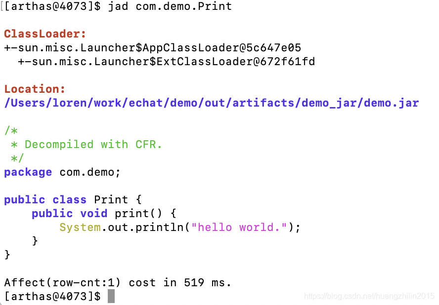 不重启JVM动态添加日志（阿里Arthas）_arthas 添加日志-CSDN博客