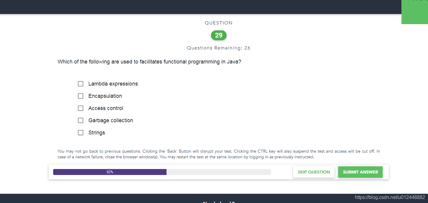 IKM-Java SE 8评估测试题挑战，测测你的基础水平_ikm测试-CSDN博客