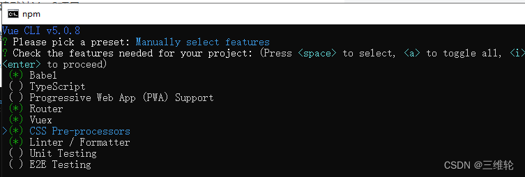 Webpack Vue3模板的创建_创建vue3 webpack-CSDN博客