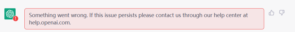 Chatgpt频繁“something went wrong”需要刷新的解决办法_chatgpt出现something went wrong-CSDN博客