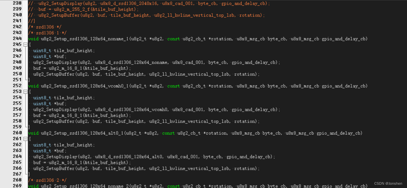 移植u8g2(硬件SPI)-CSDN博客
