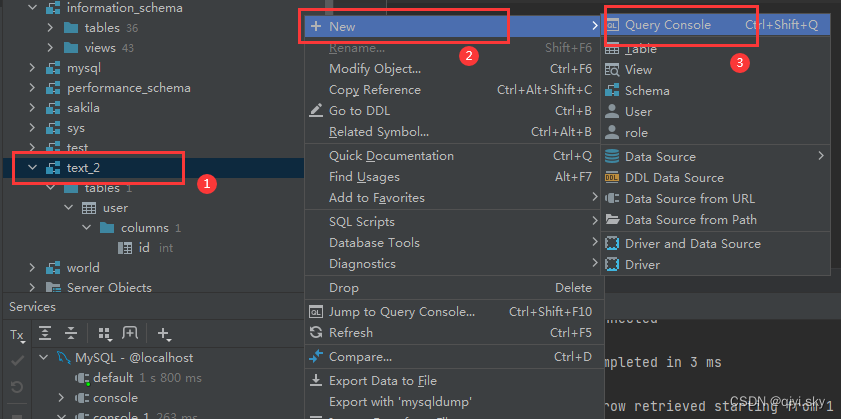Mysql数据库——图形化界面工具（datagrip），sql（2） Dml（插入、修改和删除数据）datagrip删除数据库 Csdn博客