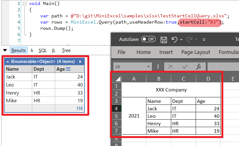 C#库-MiniExcel_c# miniexcel-CSDN博客