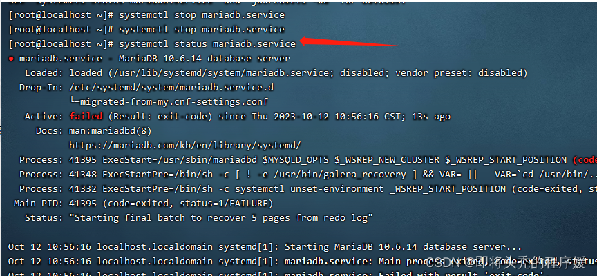 MariaDB数据库的主从配置_mariadb 主从配置-CSDN博客