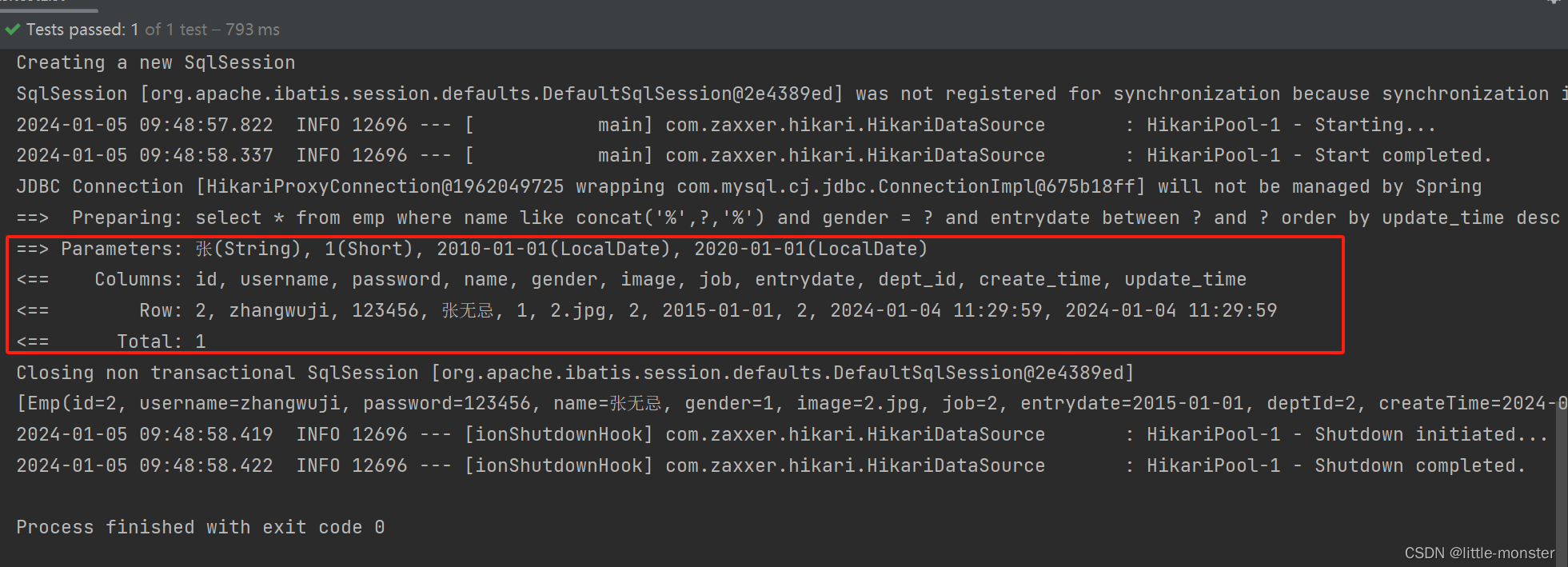org.mybatis.spring.MyBatisSystemException: nested exception is org.apache.ibatis.binding ...