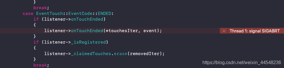 使用UIScrollView导致的崩溃_cocos2d-x ui::scrollview使用addtoucheventlistener崩溃-CSDN博客