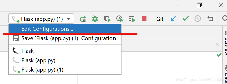 使用Pycharm运行Flask项目时 默认打开调试模式并指定主机名HOST和端口PORT_python.exe -m flask run-CSDN博客