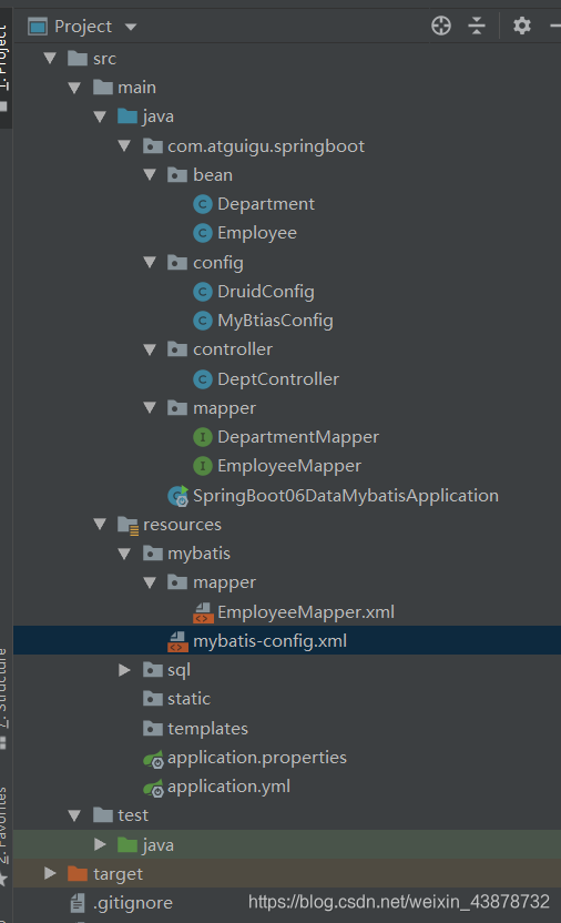 springboot2.0-mybatis(2)配置版_springboot 配置mybatis-config.xml-CSDN博客