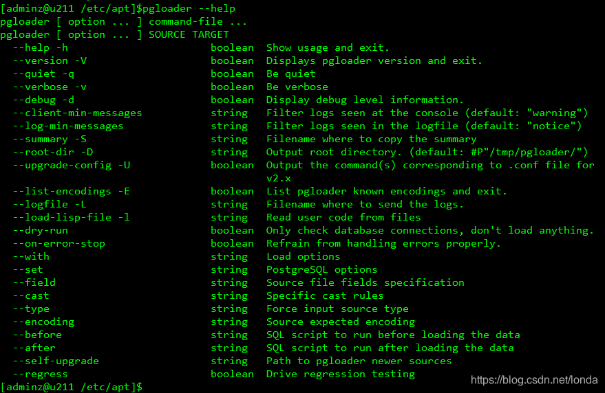 pgloader 基本使用-CSDN博客