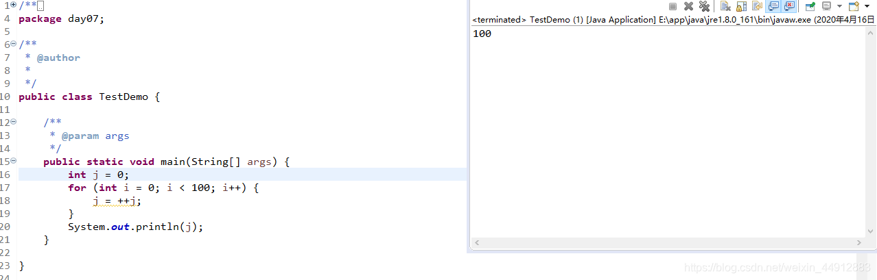 快速理解j=j++ 和 j=++j（新手入门）_j++和++j-CSDN博客
