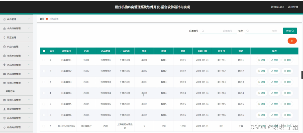 计算机毕业设计(附源码)python医疗机构药房管理系统软件开发 后台软件python医疗登录 Csdn博客