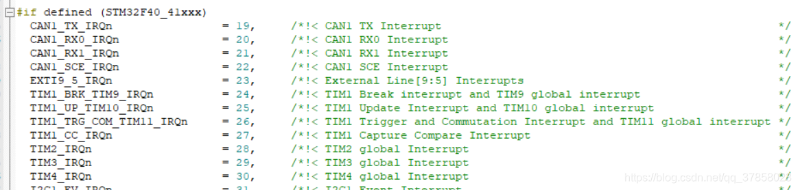 STM32 #20: identifier “XX_IRQn“ is undefined-CSDN博客