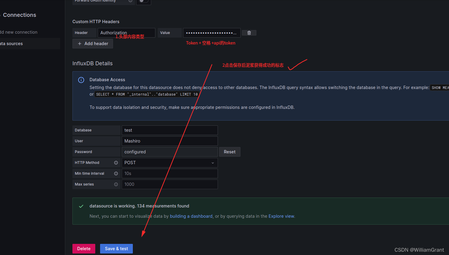 grafana + influxdb 的入门到入土期间的一些问题_grafana添加influxdb数据源报错error reading influxdb-CSDN博客