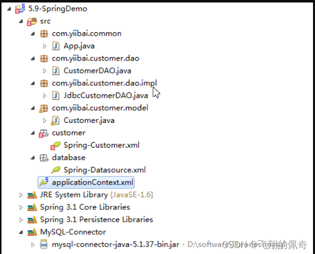 Spring+JDBC实例_一个spring cood的实例-CSDN博客