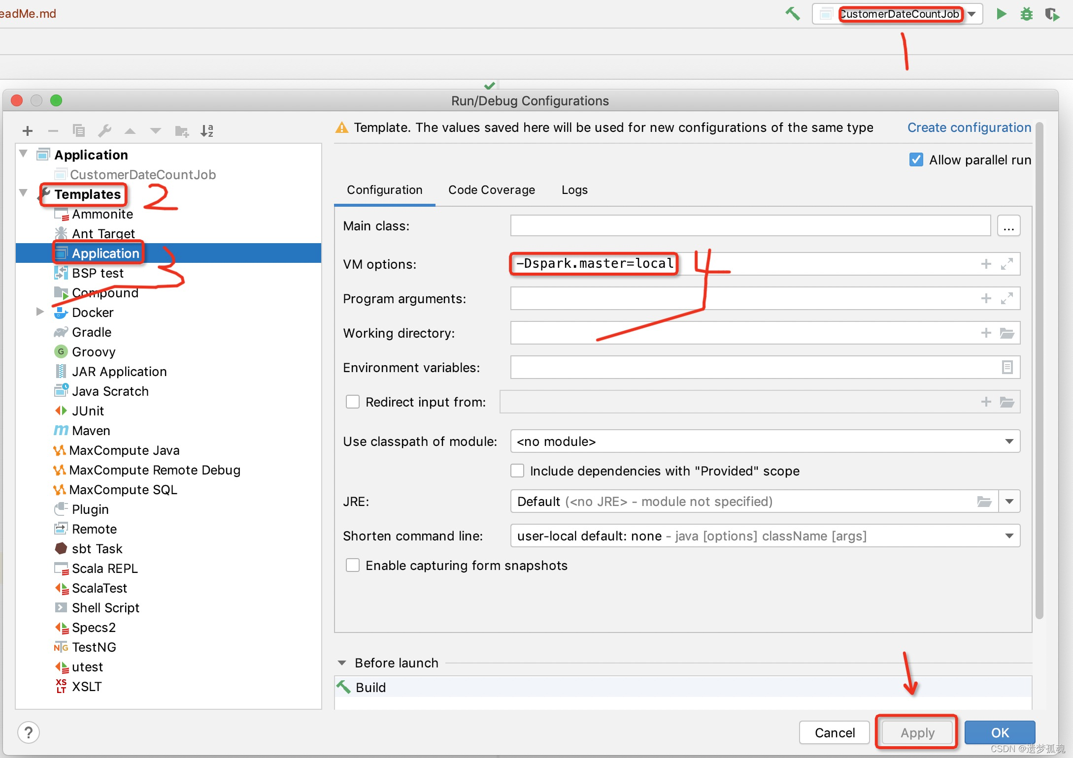 A master URL must be set in your configuration-CSDN博客