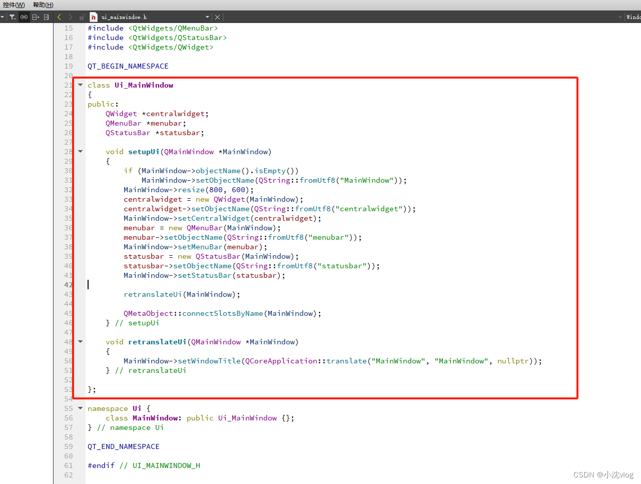 教你学习QT -- （1）QT工程模板分析（一）_qt模板-CSDN博客