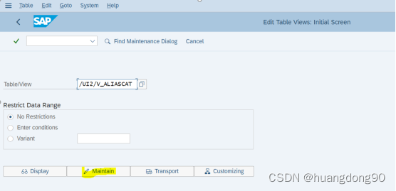 如何将SAP本地系统T-CODE配置在自定义FIORI APP上_sap的gui tecode挂在fiori上-CSDN博客