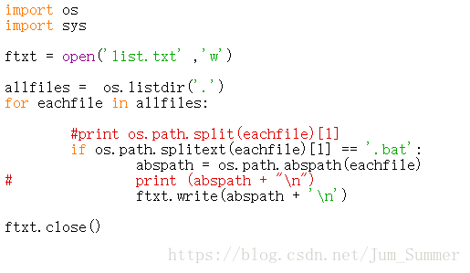 python读取文件常用的操作1_splitext(i)[1]-CSDN博客