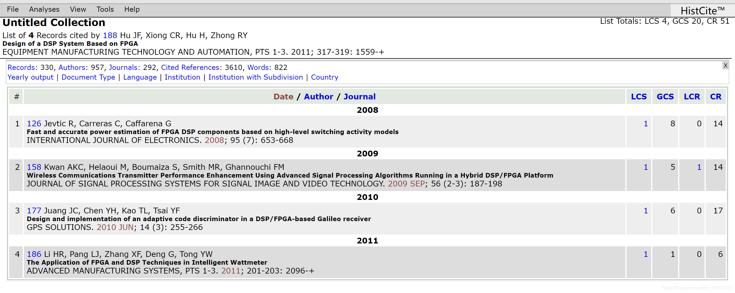 文献综述搜索利器——HistCite_histcite提供哪些英文指标数据?-CSDN博客